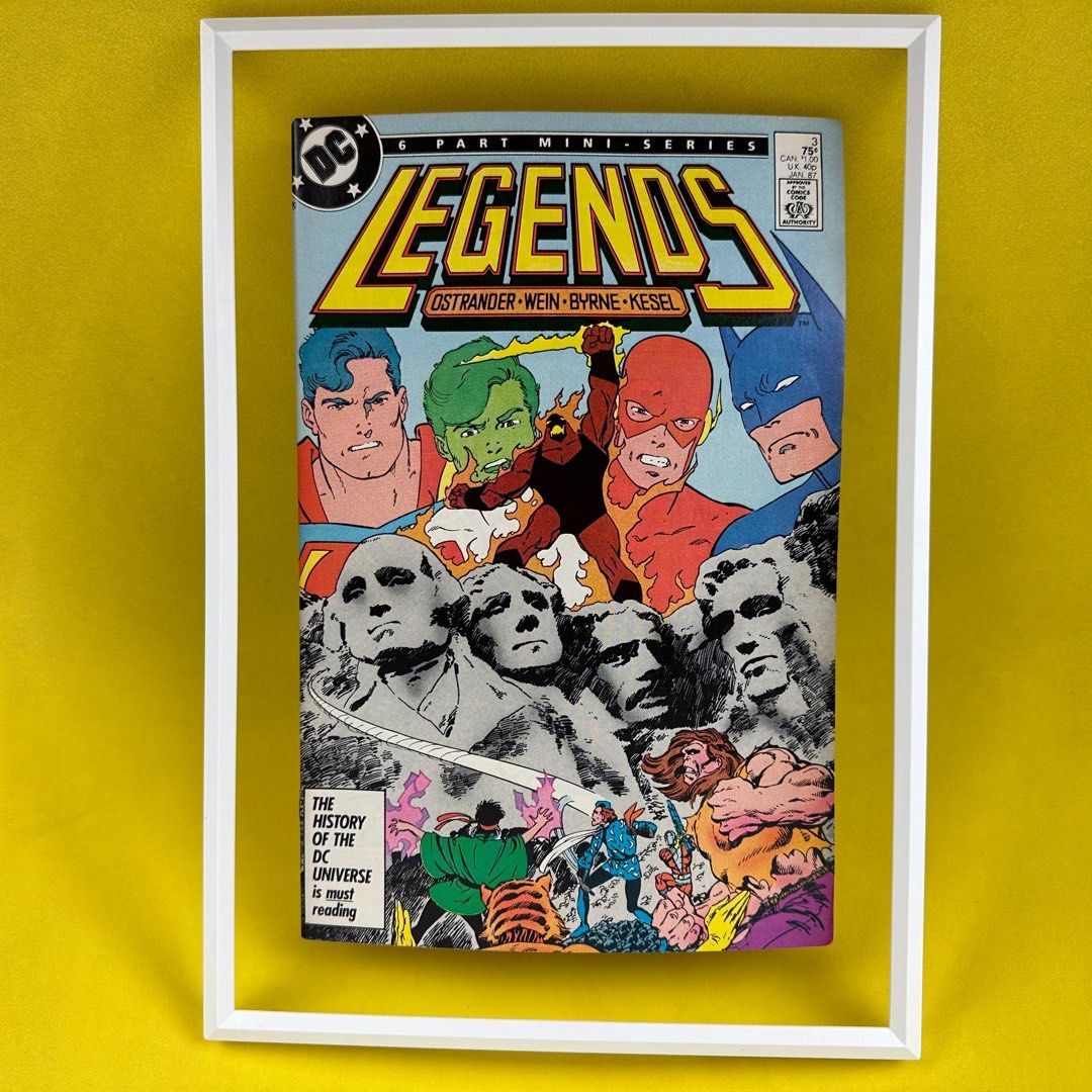 Set of 6 DC Comics Legends # 1 - 6 1986 1987 John Ostrander Len Wein ...