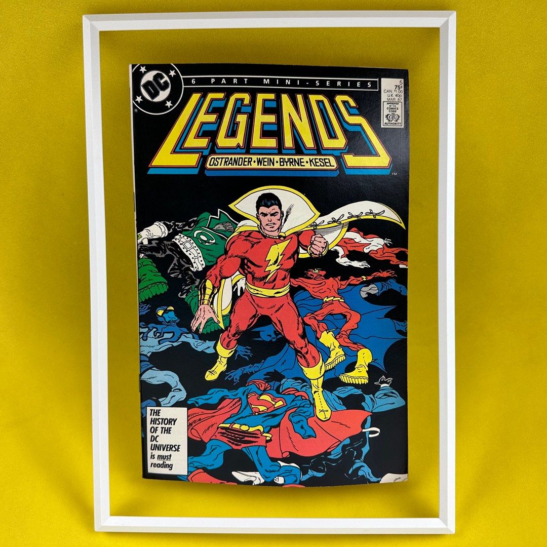 Set of 6 DC Comics Legends # 1 - 6 1986 1987 John Ostrander Len Wein ...