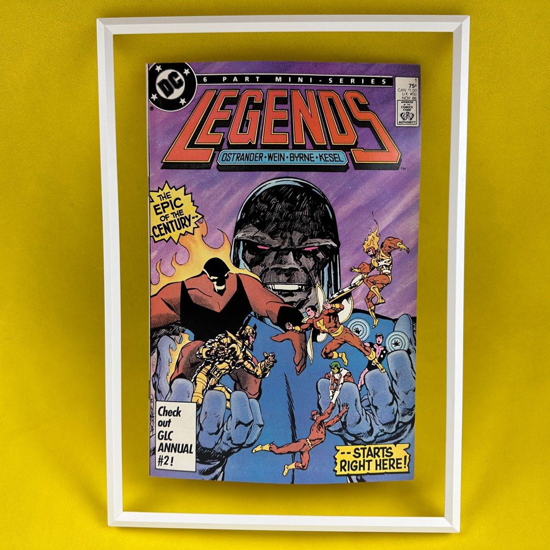 Set of 6 DC Comics Legends # 1 - 6 1986 1987 John Ostrander Len Wein ...