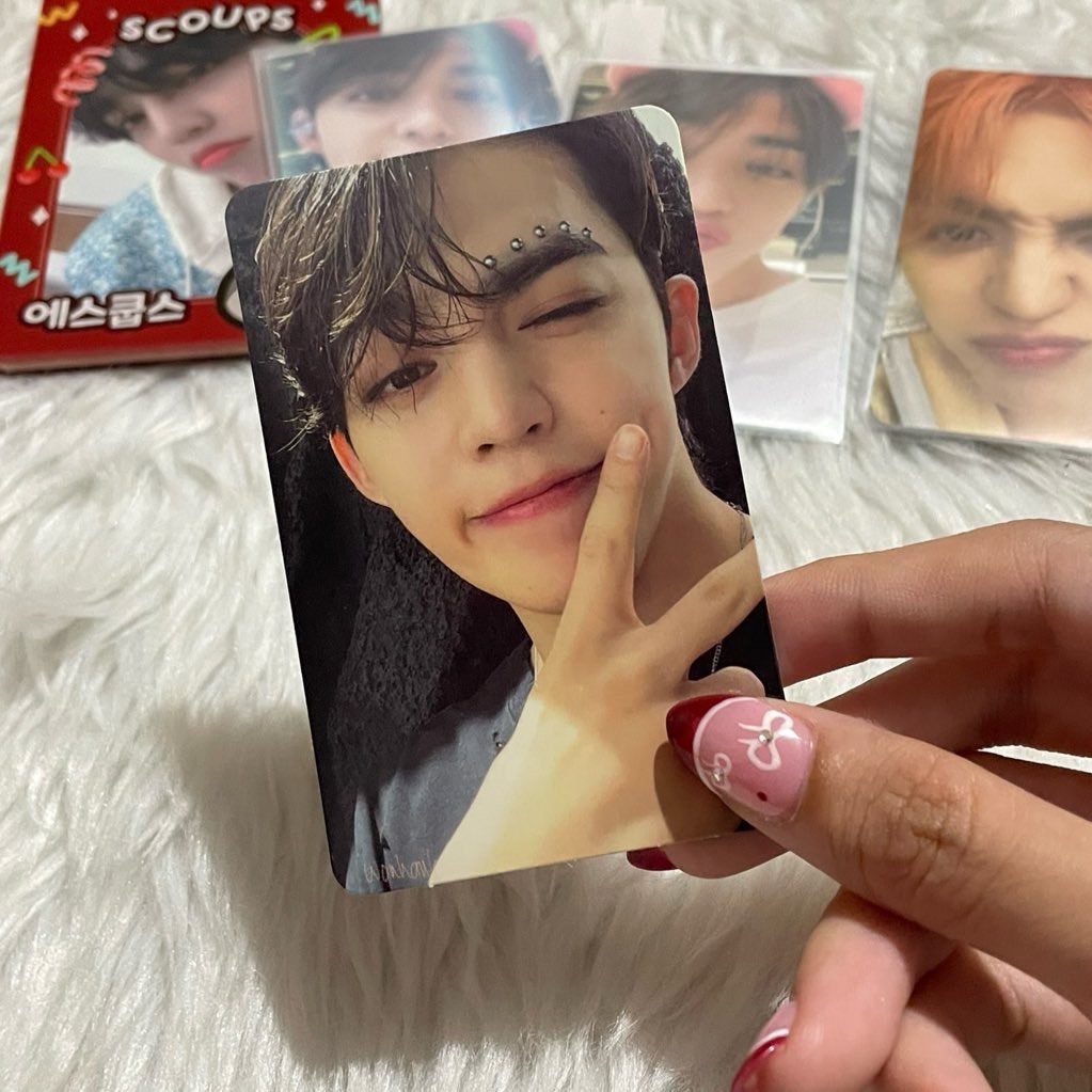 Seventeen scoups face the sun target exclusive photocard, Hobbies ...