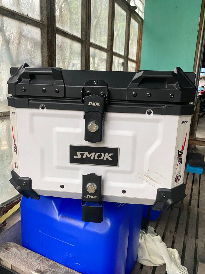 SMOK ZEUS V1 ALUMINUM TOP BOX 45 LITERS WITH BACKREST (White ...