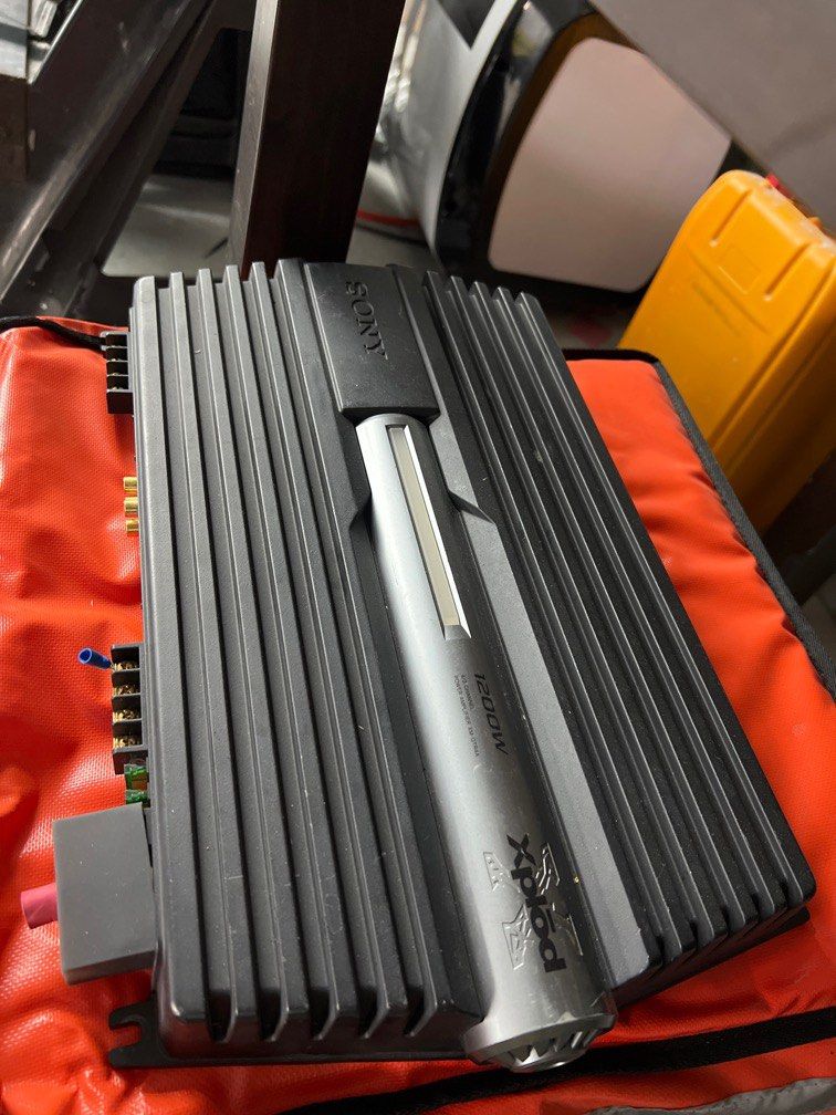 Sony xplod 1200w amp car, Audio, Other Audio Equipment on Carousell