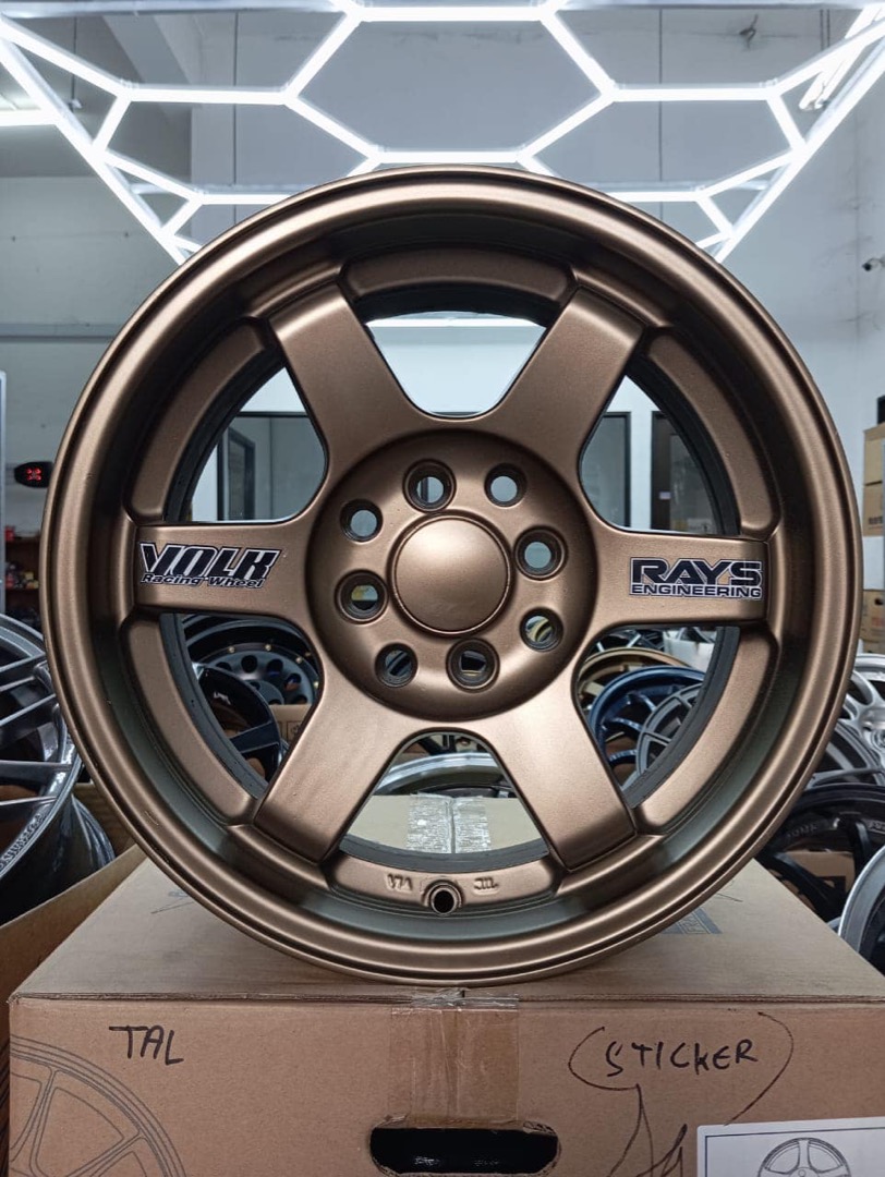 SPORT Rim TE37 15" MYVI BEZZA SAGA AXIA VIOS CITY ALMERA IRIZ WAJA PERSONA NEO, Auto Accessories ...