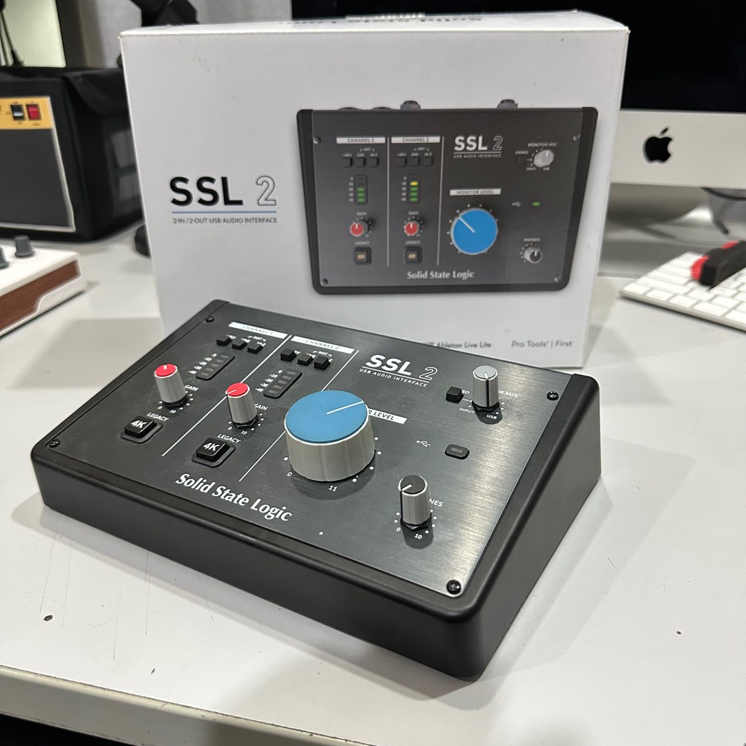 SSL2 Solid State Logic Audio Interface, Hobbies & Toys, Music & Media ...