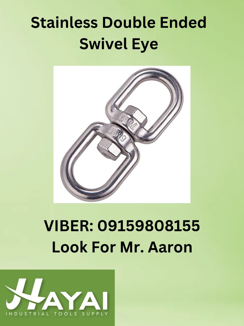 Stainless Double Ended Swivel Eye, Commercial & Industrial ...