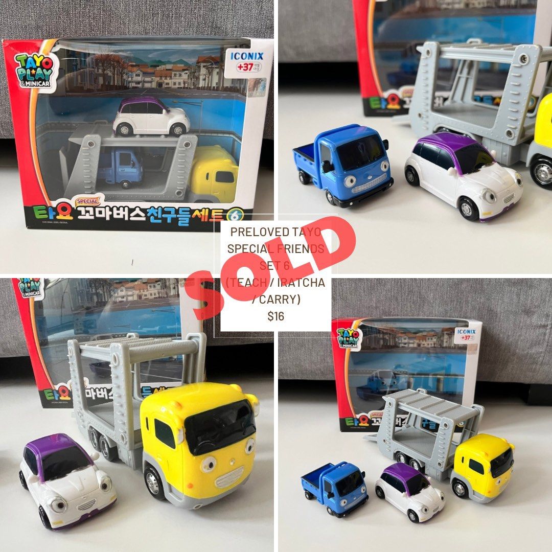 Tayo Bus Cars Vehicles Assorted (From $3 per vehicle), Hobbies & Toys ...