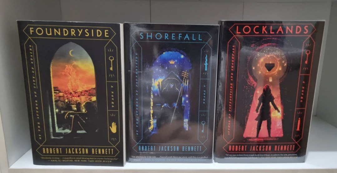 The Founders Trilogy #1 Foundryside Shorefall Locklands by Robert ...