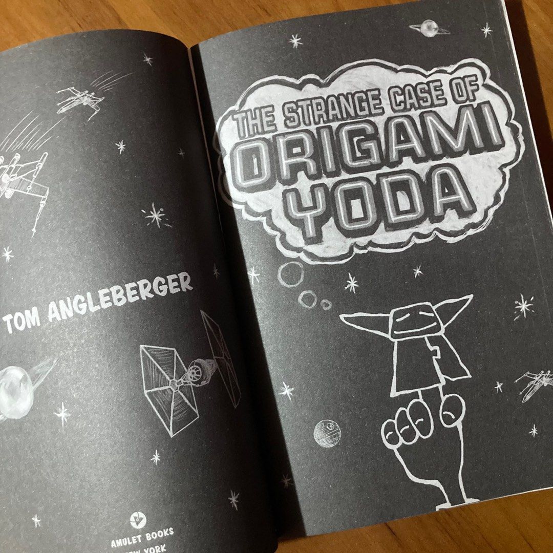 The Strange Case of Origami Yoda by Tom Angleberger (Middle Grade / Pre ...