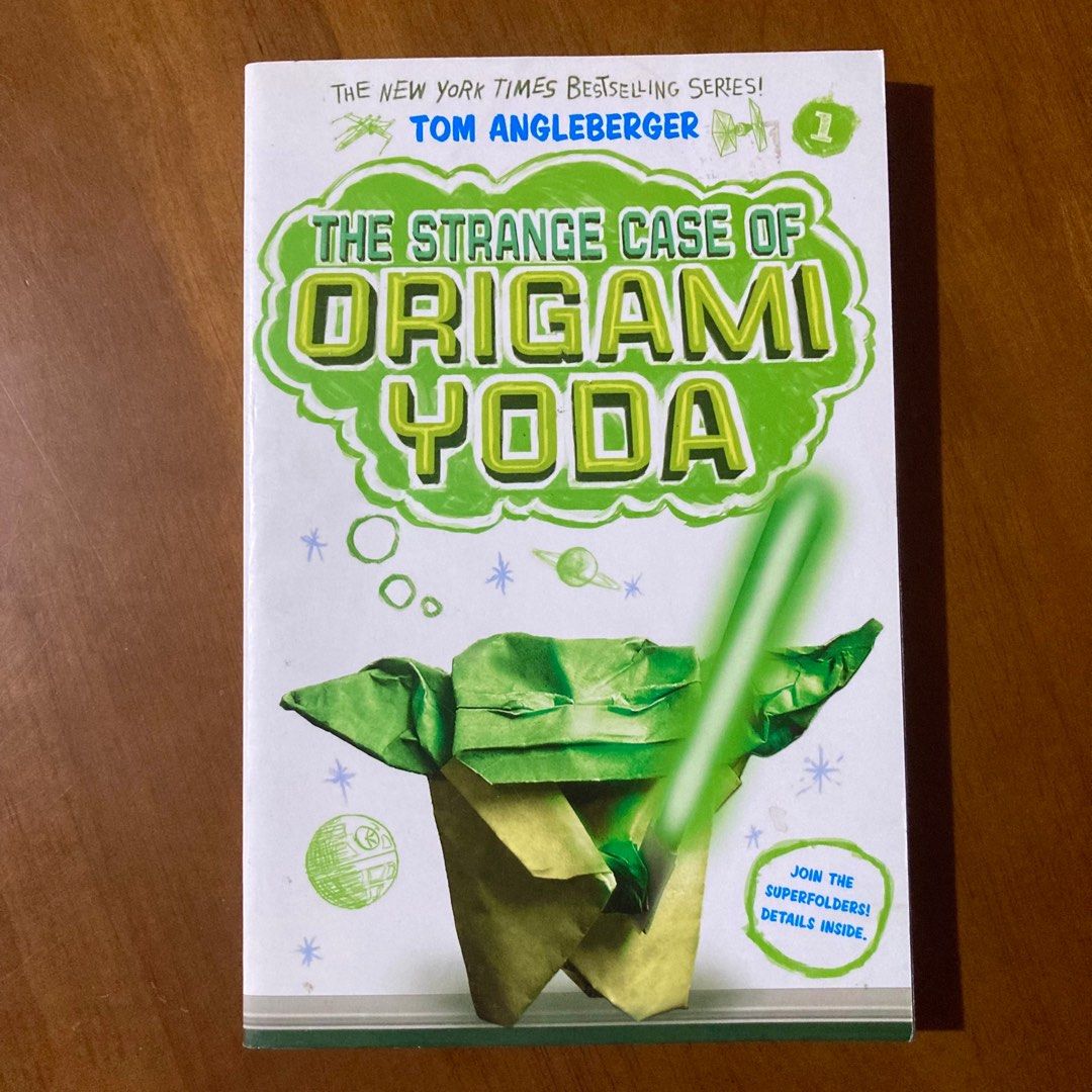 The Strange Case of Origami Yoda by Tom Angleberger (Middle Grade / Pre ...