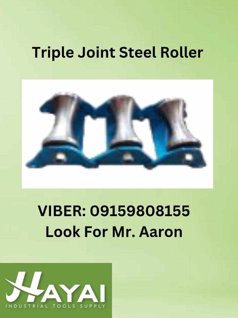 Triple Joint Steel Roller, Commercial & Industrial, Construction Tools ...