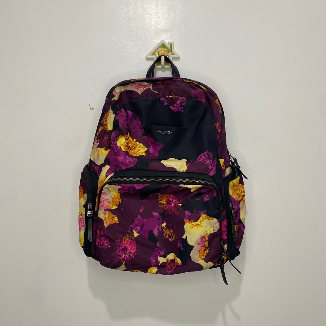 Tumi Floral Backpck, Men's Fashion, Bags, Backpacks on Carousell