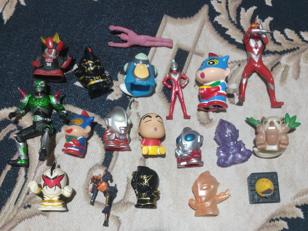 Ultraman Kamen Rider Pokemon Shin Chan, Hobbies & Toys, Toys & Games on ...