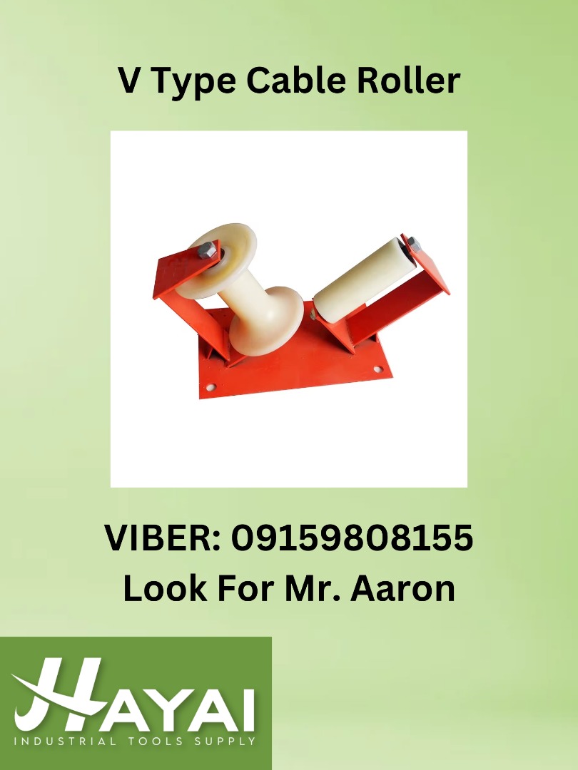 V Type Cable Roller, Commercial & Industrial, Construction Tools ...