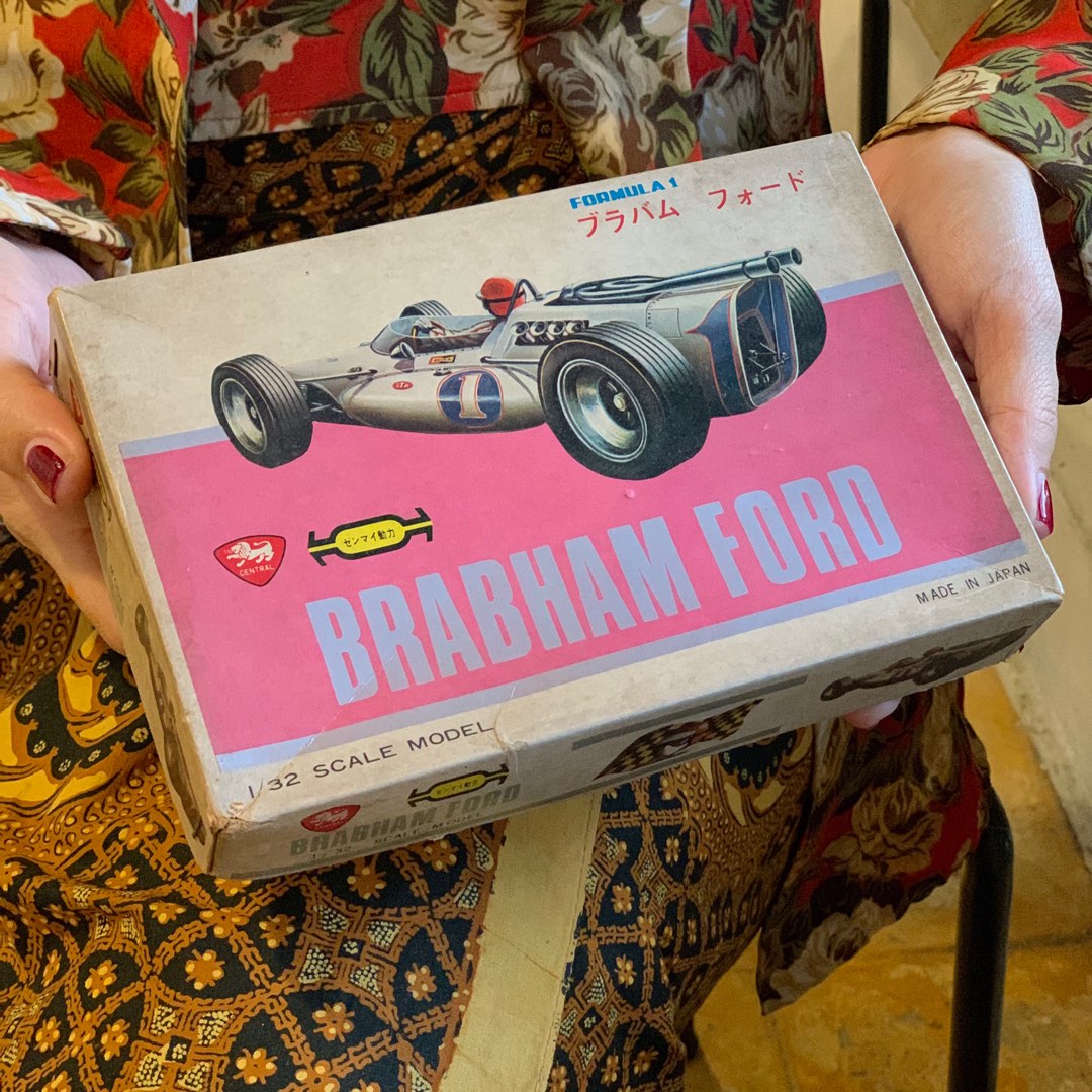 Vintage Brabham Ford Formula 1 Model kit, Toys & Collectibles, Mainan ...