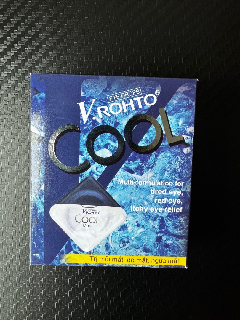 V-Rohto Cool 12ML, Beauty & Personal Care, Vision Care on Carousell