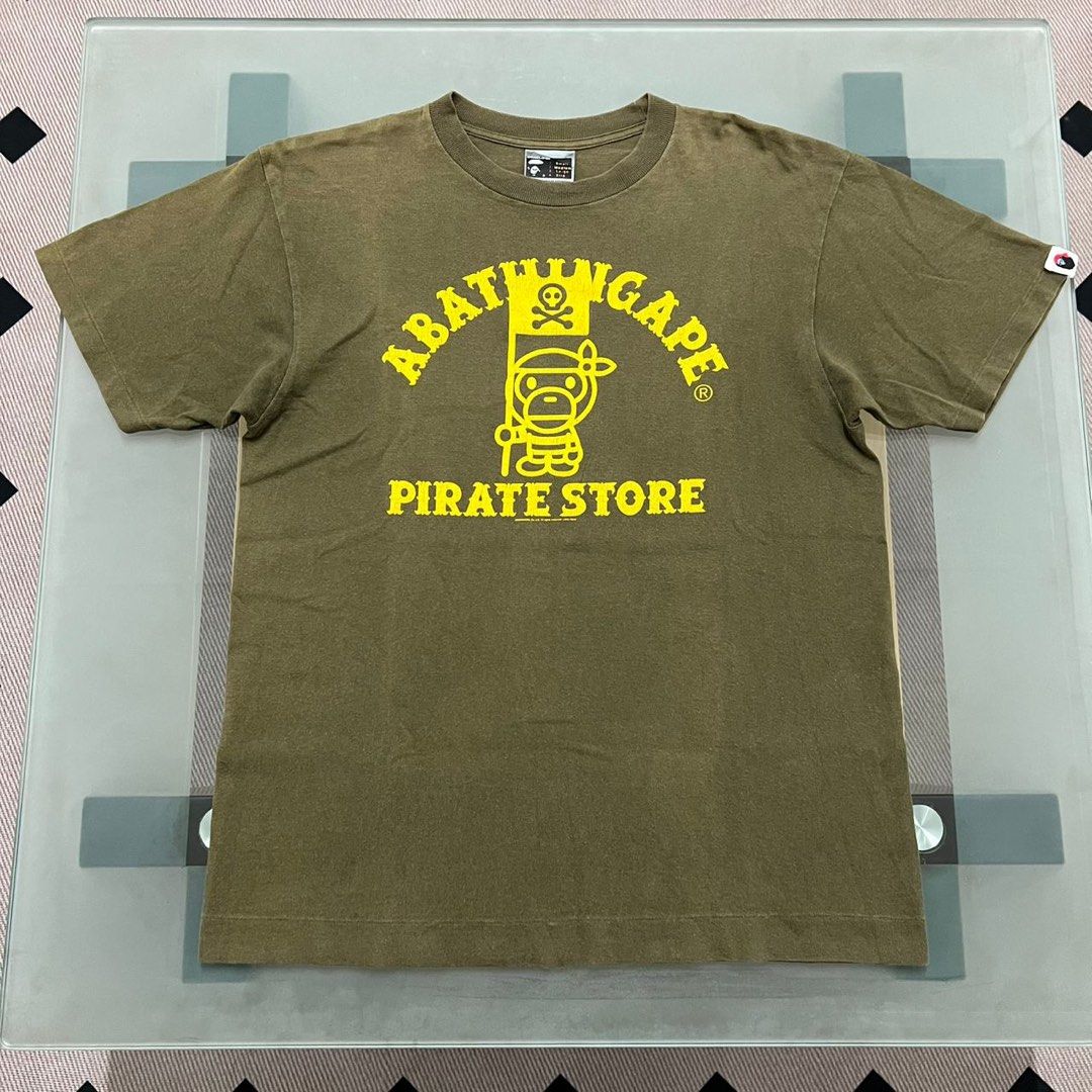 VTG BAPE PIRATE, Men's Fashion, Tops & Sets, Tshirts & Polo Shirts on ...