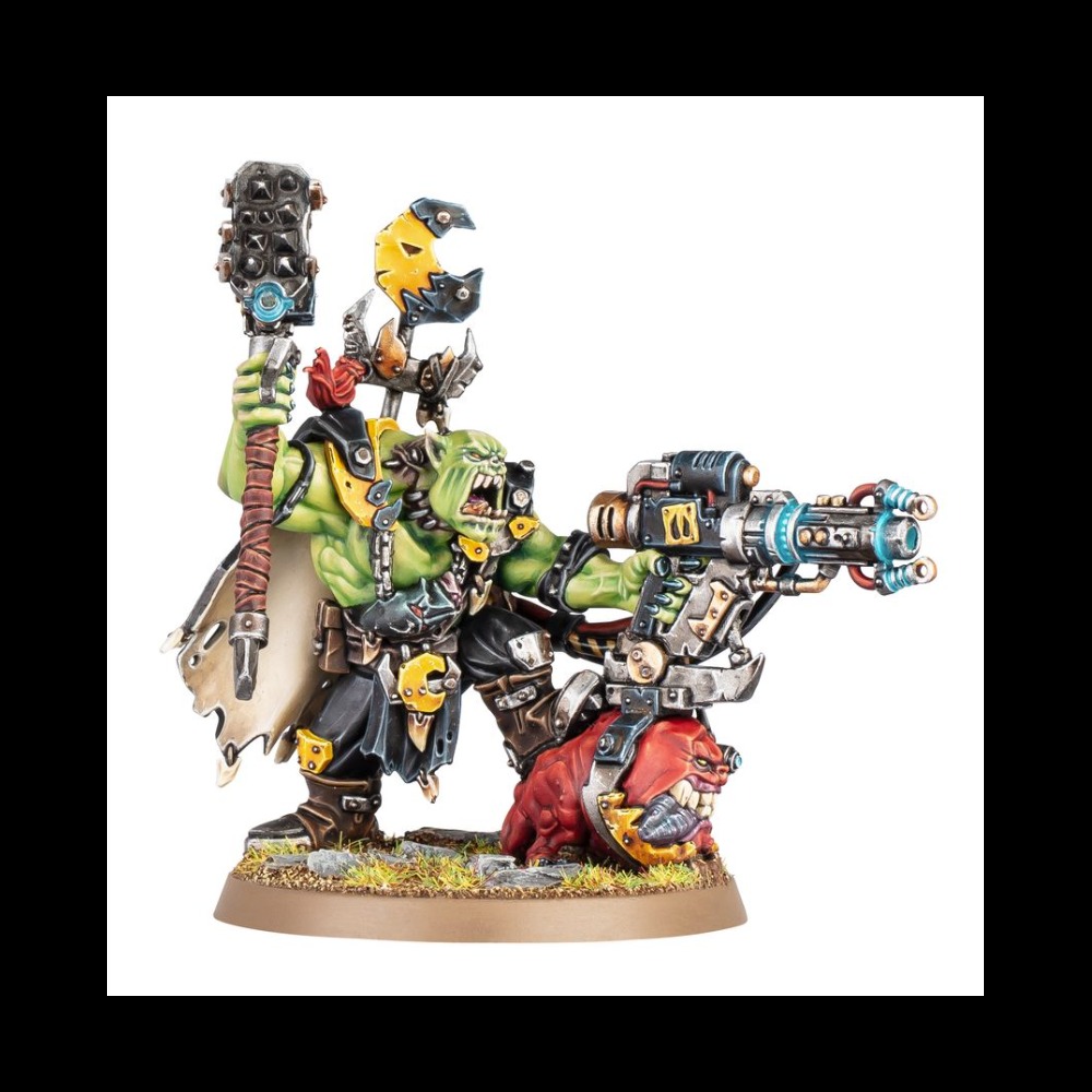 Warhammer ork Ufthak Blackhawk boss toy model, Hobbies & Toys, Toys ...