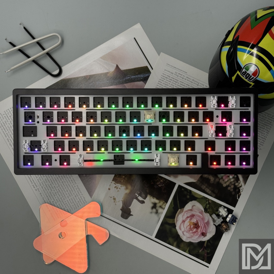 Weikav Lucky65 Keyboard Kit 65% Barebone Aluminium Gasket Mount ...