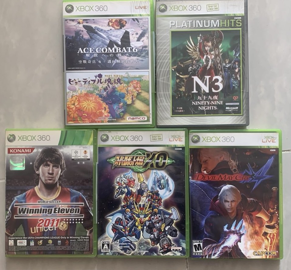 Xbox360 Game 超級機械人大戰XO Final Fantasy XI, 電子遊戲, 電子遊戲, Xbox - Carousell