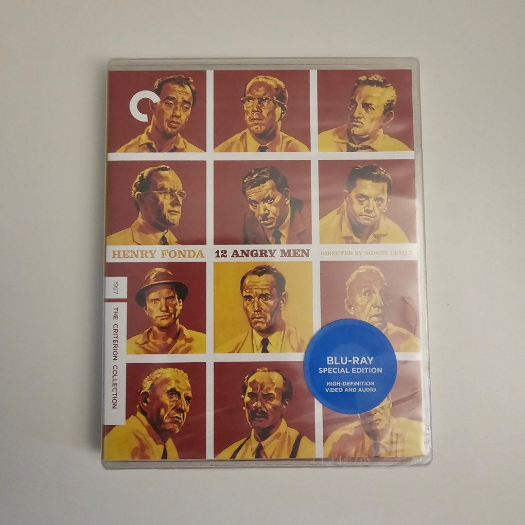 12 Angry Men (The Criterion Collection) Blu-ray, Hobbies & Toys, Music ...