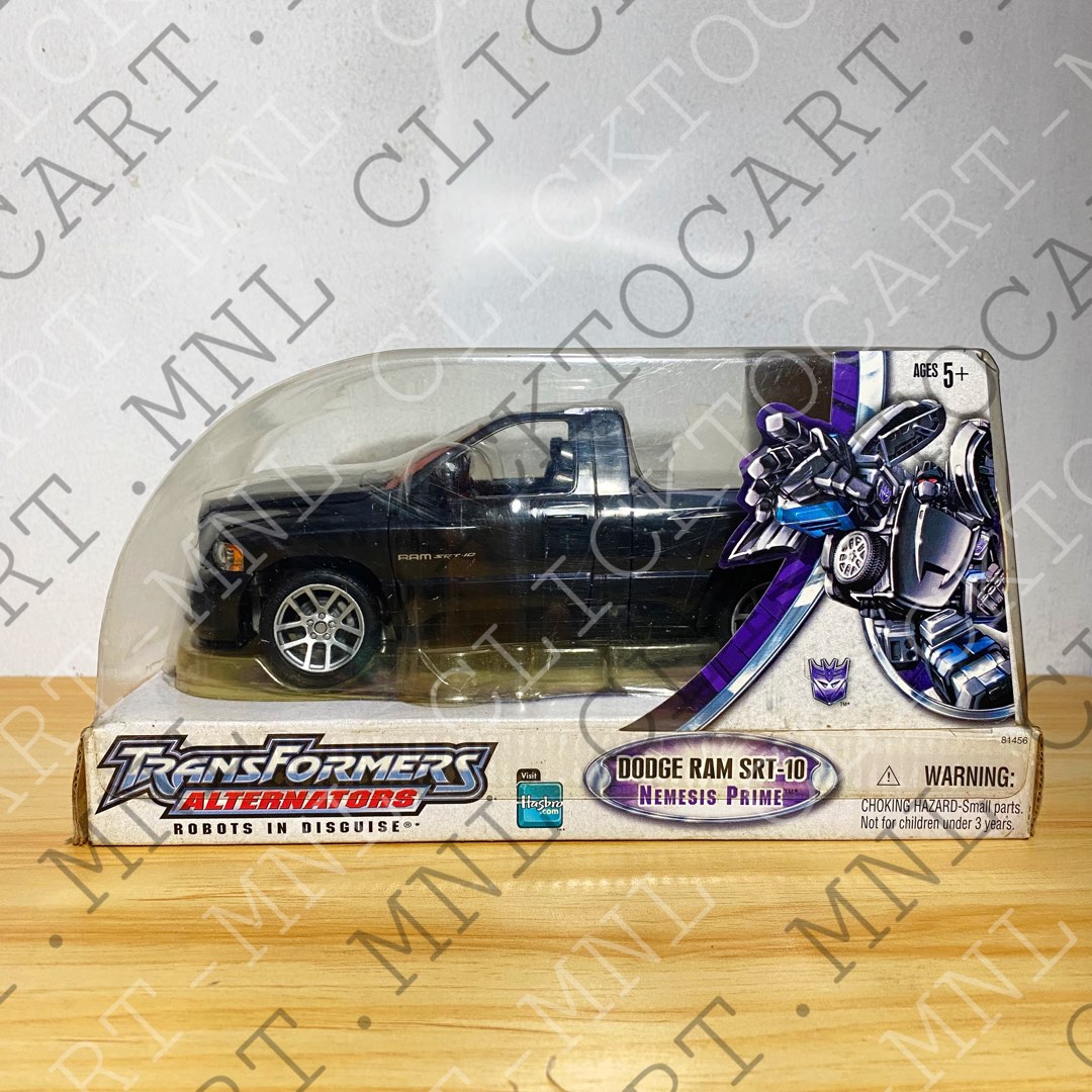 2006 Hasbro Transformers Alternators Nemesis Prime Dodge Ram SRT-10 ...