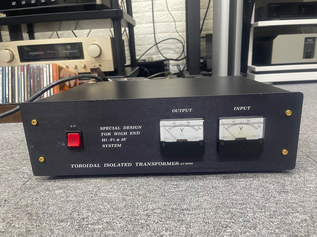 凱韻 AV2000 Toroidal Isolated Transformer, 音響器材, Soundbar、揚聲器、藍牙喇叭、耳擴 ...