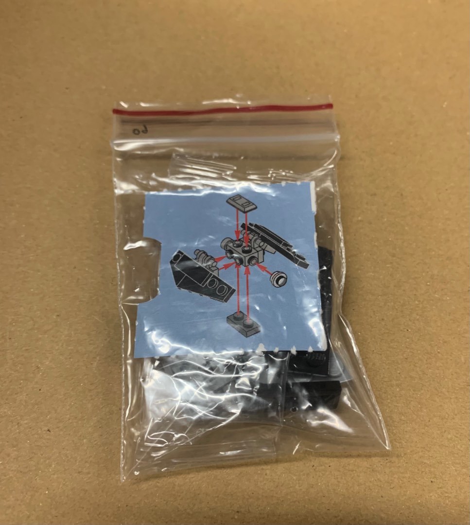 小機 LEGO 75184 mini micro small vehicles TIE Striker (Day 19) 星球大戰 Star ...