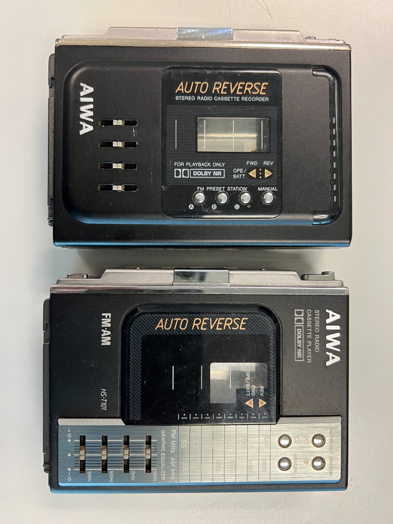 AIWA HS-T101 & HS-J101 2024-10-23更新內容, 音響器材, 可攜式音響設備 - Carousell
