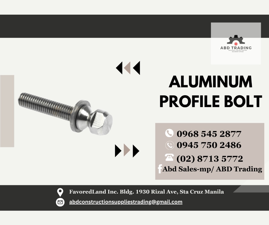 ALUMINUM PROFILE BOLT, Commercial & Industrial, Construction Tools ...