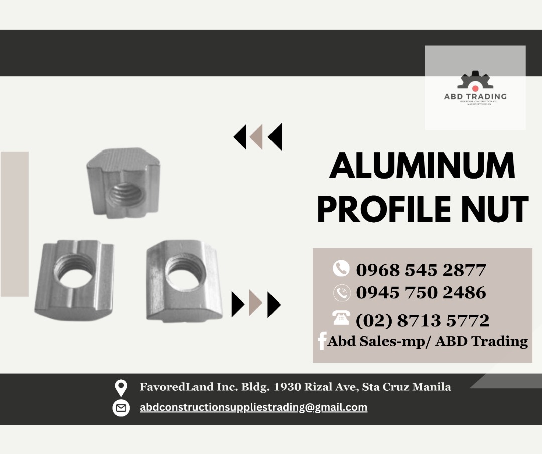 ALUMINUM PROFILE NUT, Commercial & Industrial, Construction Tools ...