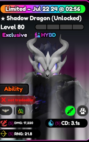 Anime Defenders-Shadow Dragon Almighty, Video Gaming, Gaming ...