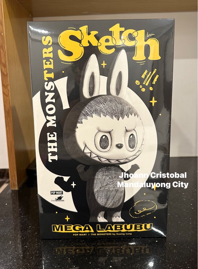 Authentic Labubu Sketch 400%, Hobbies & Toys, Memorabilia ...