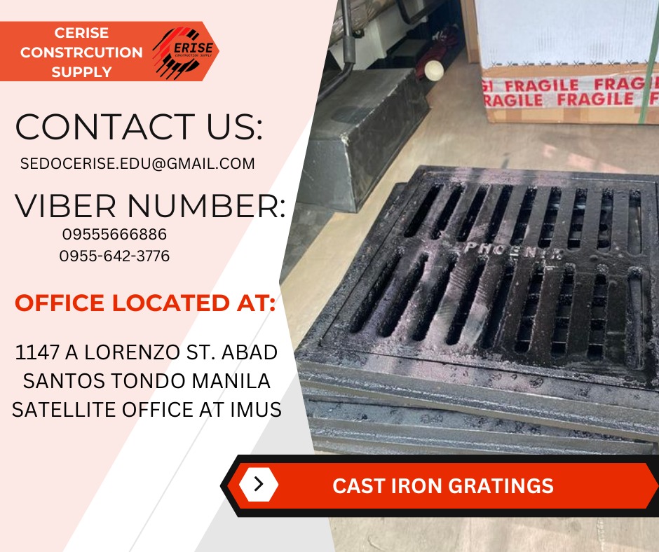 AVAIL CAST IRON GRATINGS, Commercial & Industrial, Construction Tools ...