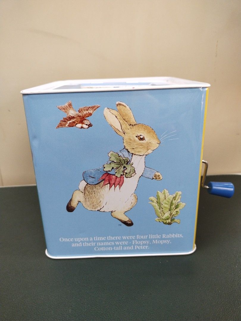 Beatrix Potter Peter Rabbit Good Little Bunny Jack In The Box Toy ...