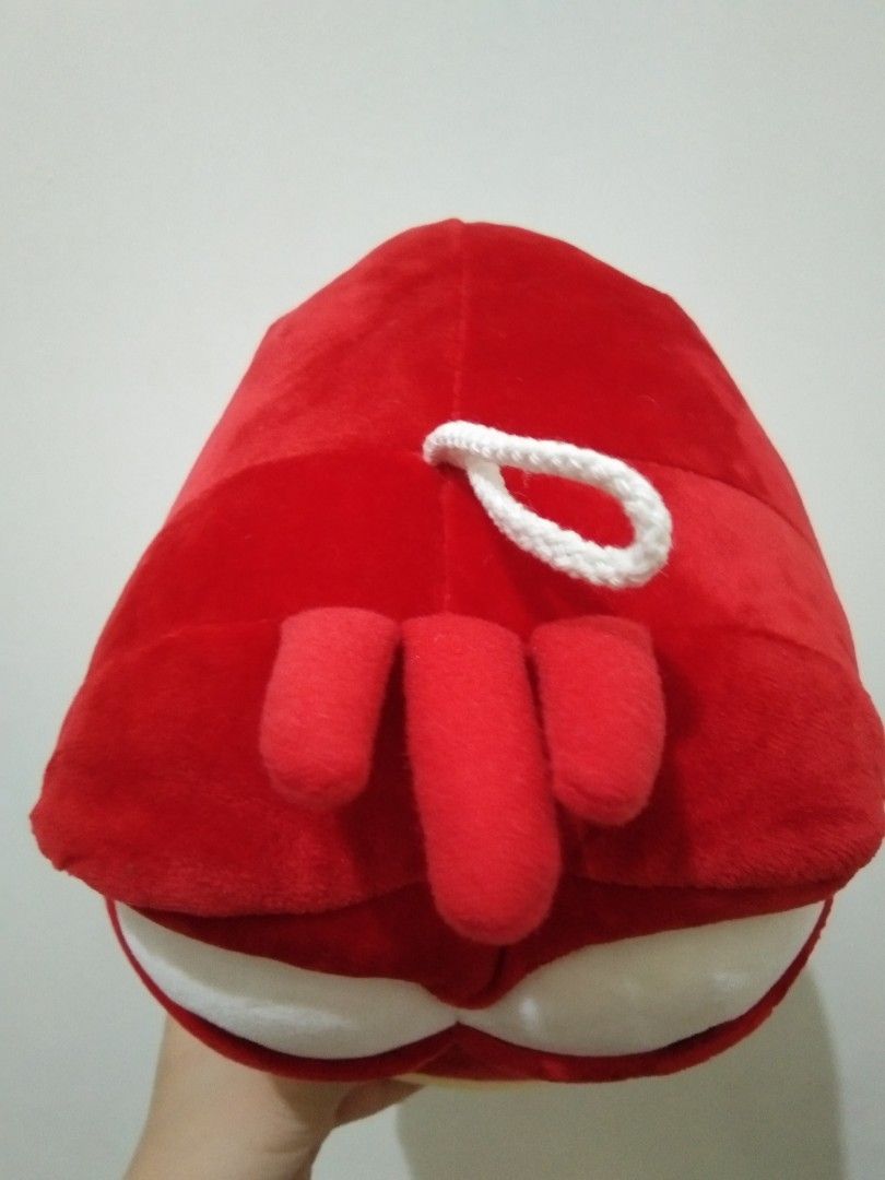 Big Cute Kawaii Larva Movie Red Caterpillar Bug Insect Plush Plushie ...