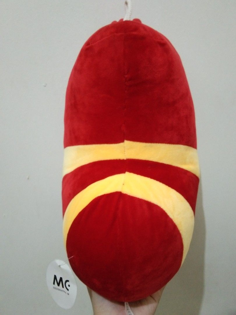 Big Cute Kawaii Larva Movie Red Caterpillar Bug Insect Plush Plushie ...