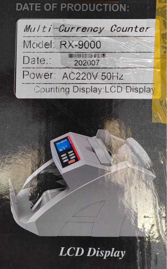 BILL COUNTER, LED DISPLAY & LCD DISPLAY, Computers & Tech, Printers ...