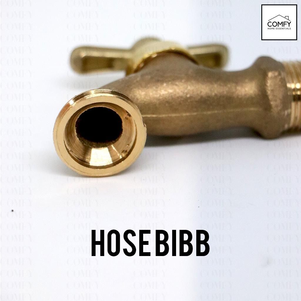 Brass Body Heavy Duty Copper Outdoor Garden Faucet Plain Bibb Hose Bibb ...