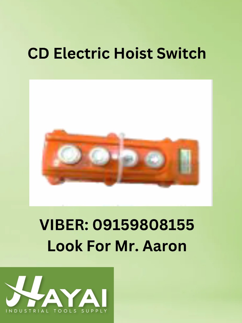CD Electric Hoist Switch, Commercial & Industrial, Construction Tools ...