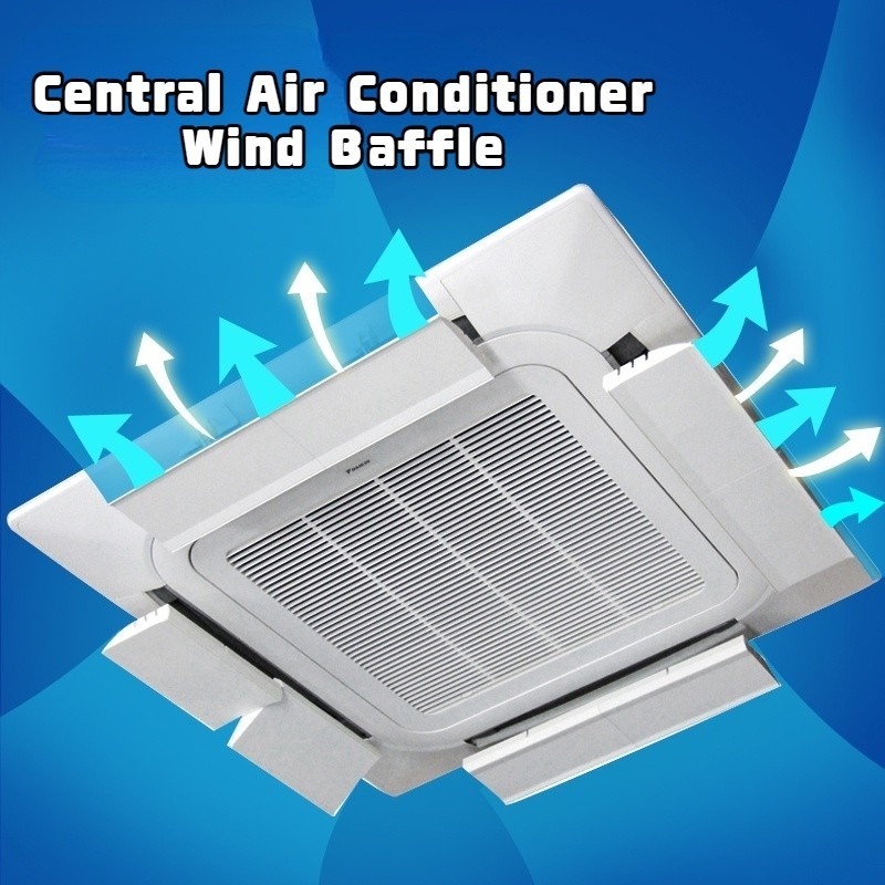 Central Air Conditioner Wind Baffle Ceiling Unit Deflector To Prevent ...