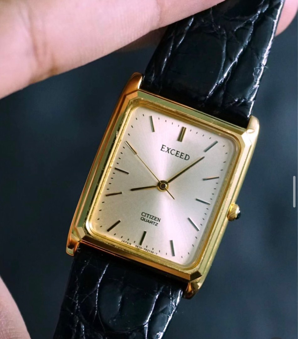 Citizen Exceed Tank Watch/Dress Watch, Luxury, Watches on Carousell