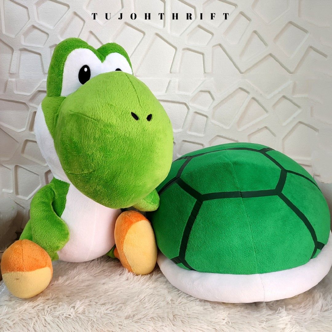 Combo Super Mario Yoshi Dino & Turtle Shell Super Mario Bros Plush ...