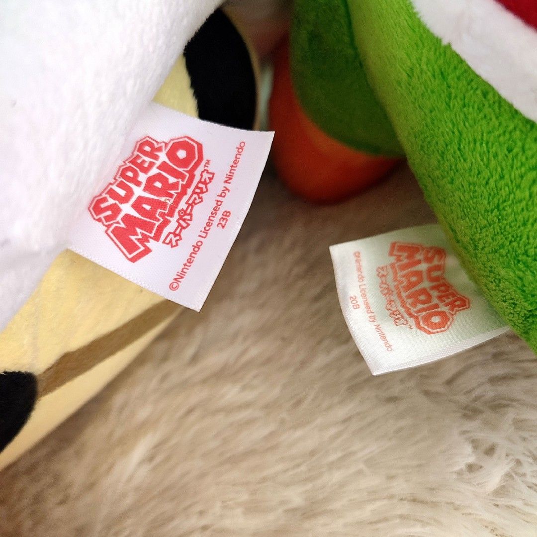 Combo Super Mario Yoshi Dino & Turtle Shell Super Mario Bros Plush ...