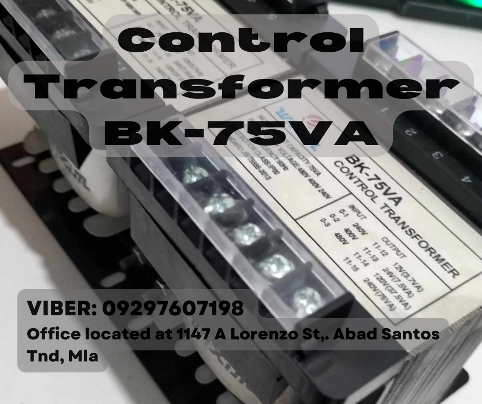 Control Transformer BK-75VA, Commercial & Industrial, Construction Tools & Equipment on Carousell