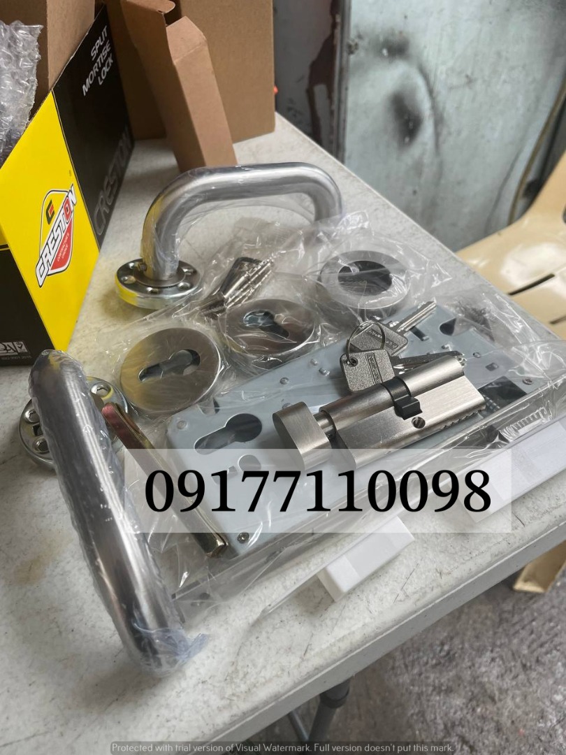 Creston Split Mortise Lock, Commercial & Industrial, Industrial ...