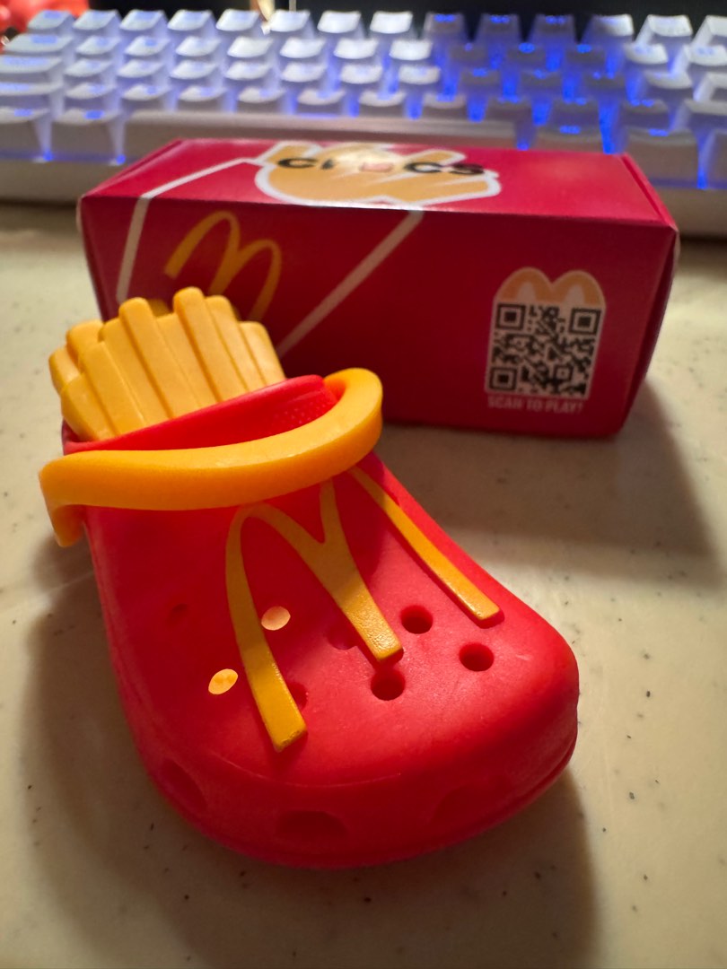Crocs x Mcdo, Hobbies & Toys, Toys & Games on Carousell