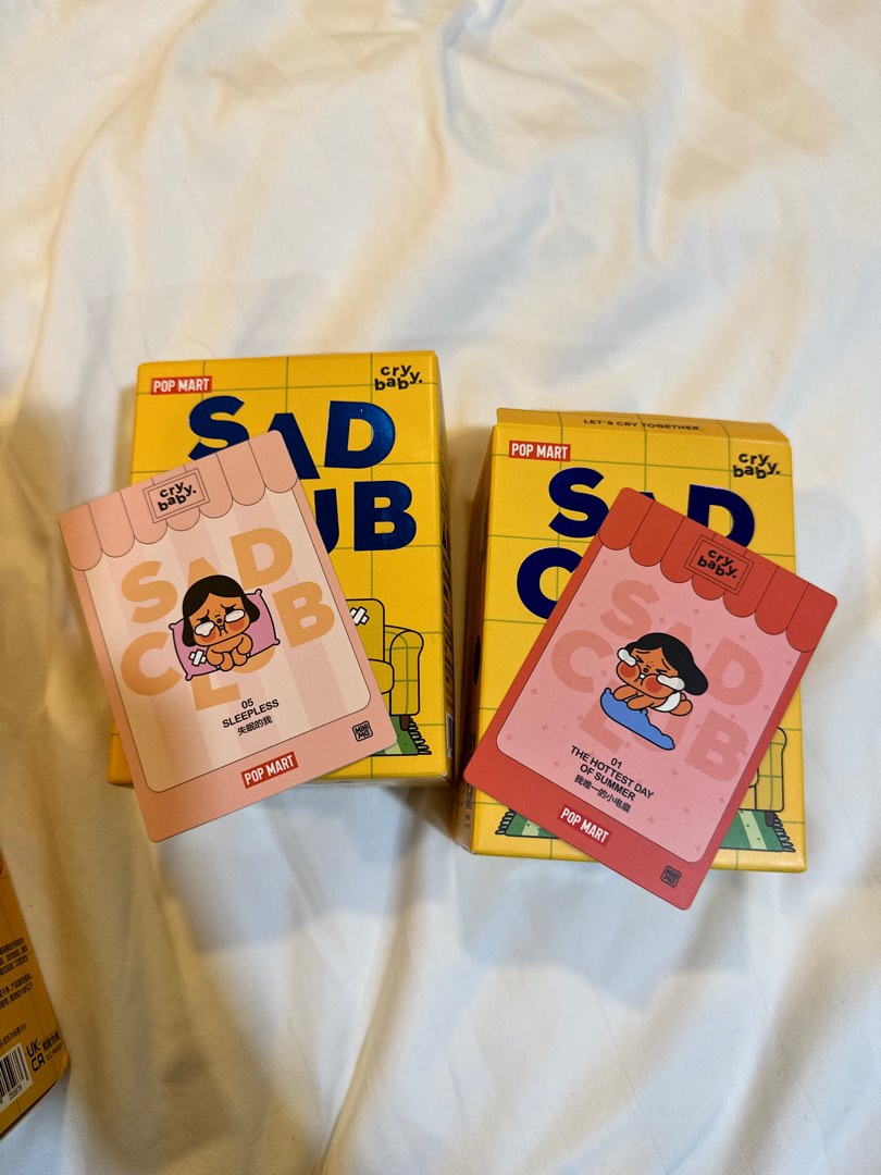 CRYBABY Sad Club Series Scene Sets, Hobbies & Toys, Toys & Games on ...