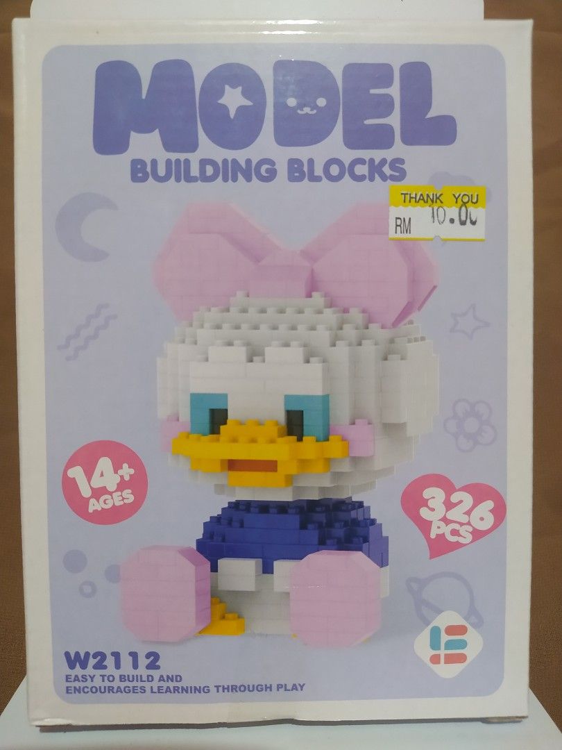 Daisy Duck Mini Building Blocks / Bricks Lego, Hobbies & Toys, Toys & Games on Carousell
