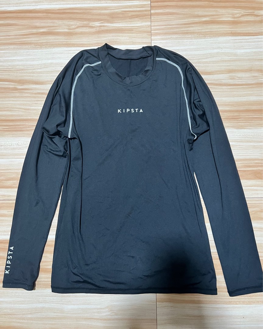 DECATHLON KIPSTA Rash Guard / Black, Men's Fashion, Tops & Sets, Swim ...