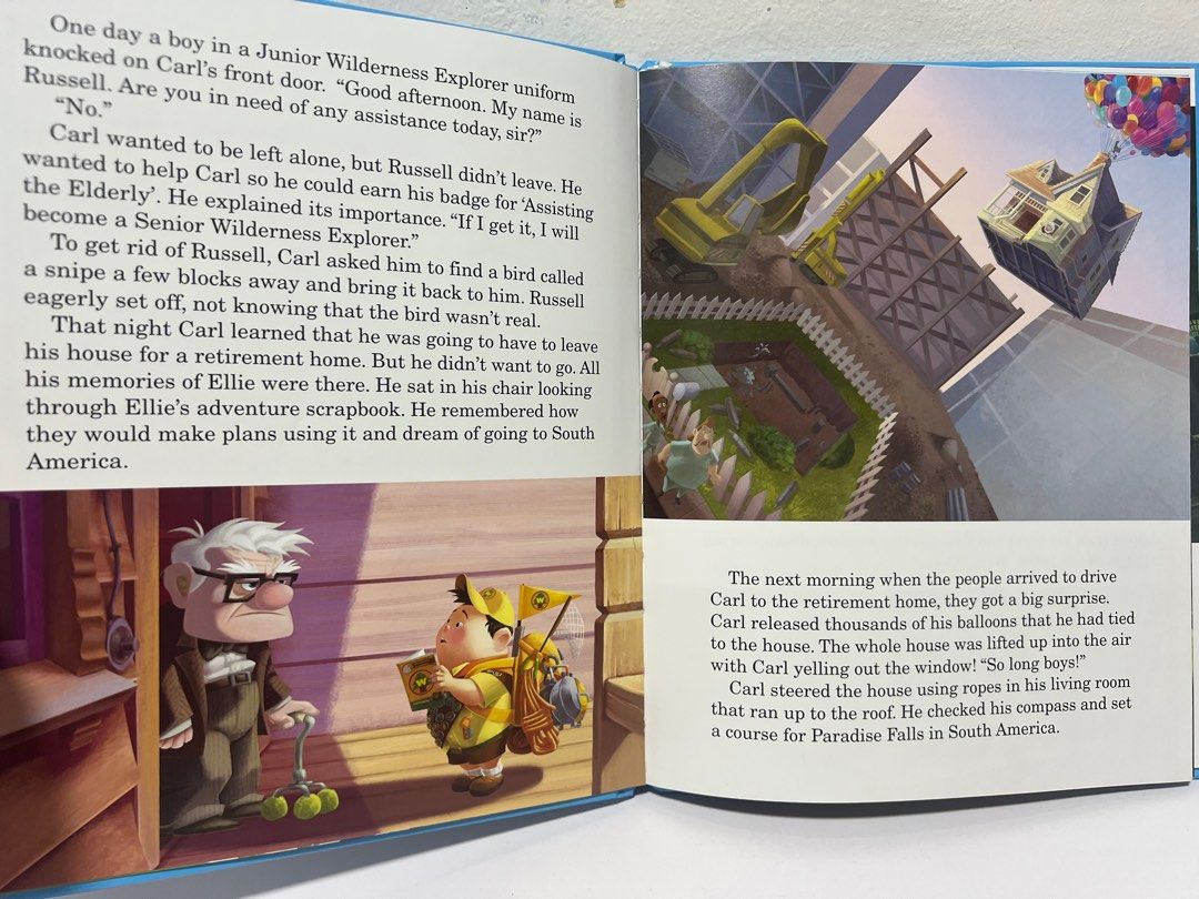 Disney Pixar Up (Read-Along Story), Hobbies & Toys, Books & Magazines ...